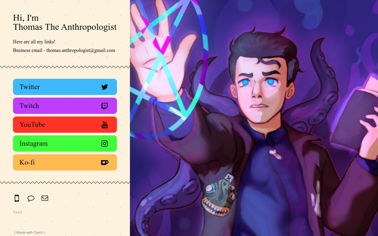 Thomas The Anthropologist